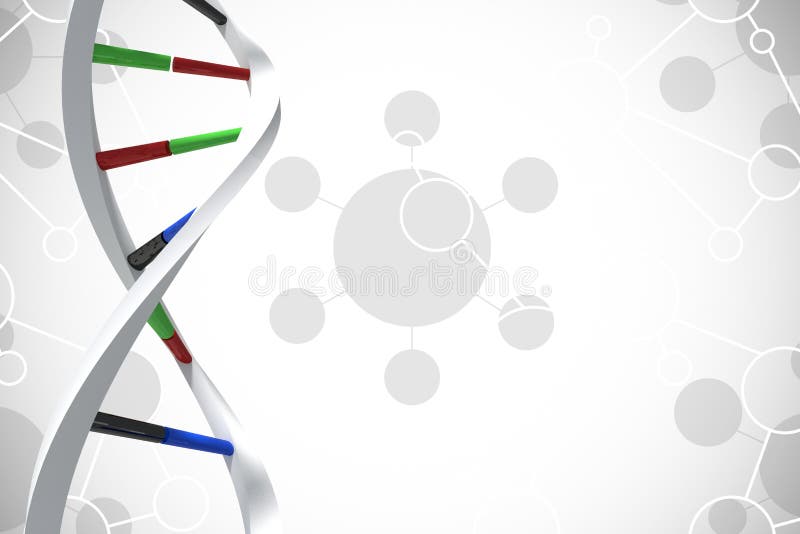 Silver DNA graphic design stock illustration. Illustration of ...