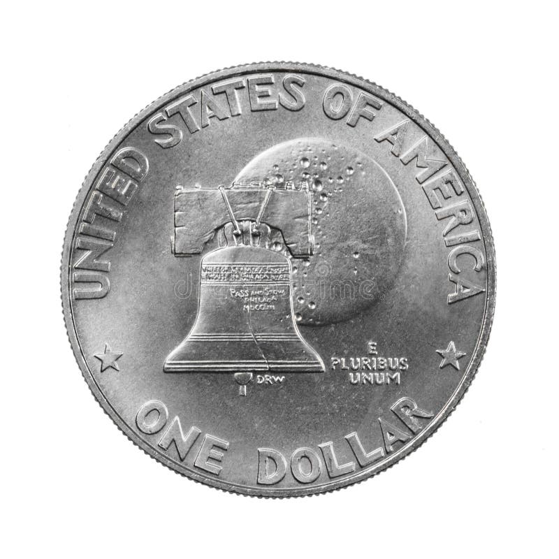 Silver dollar stock photo. Image of currency, bell, argentic - 17923344