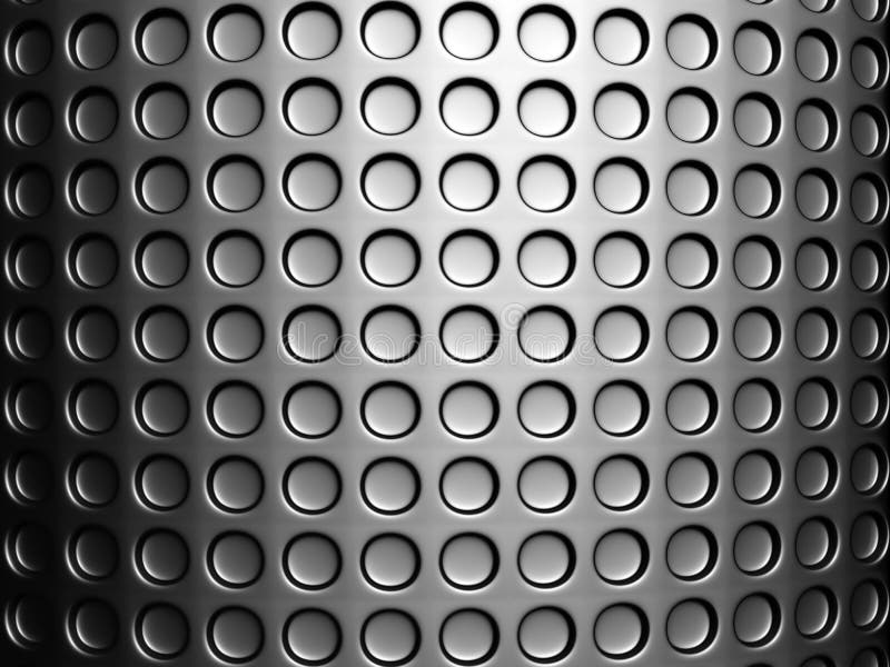 Silver Dots Pattern Background Stock Illustration - Illustration of ...