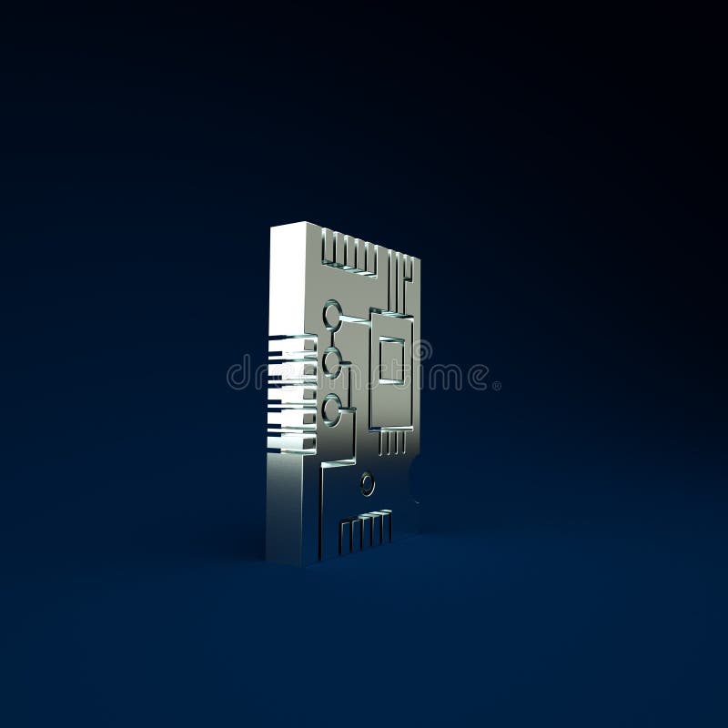 Silver Electronic Computer Components Motherboard Digital Chip ...