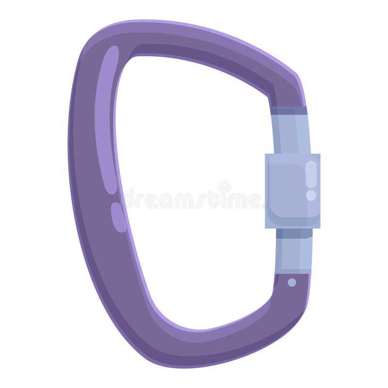 Silver Element Icon Cartoon Vector. Climbing Tool Stock Vector ...