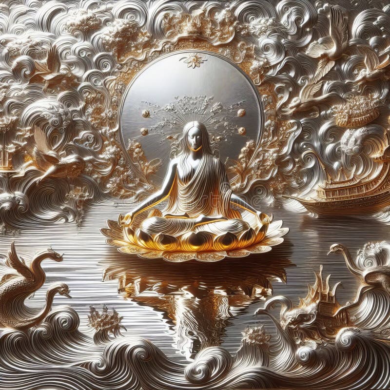 Silver Etching Art Artworks Created through the Process of Etc Stock ...