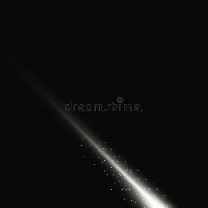 Silver Flash of Light, Explosion on a Transparent Background. Vector ...