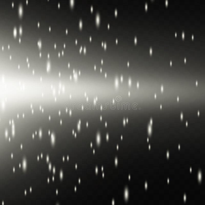 Silver Flash of Light, Explosion on a Transparent Background. Vector ...