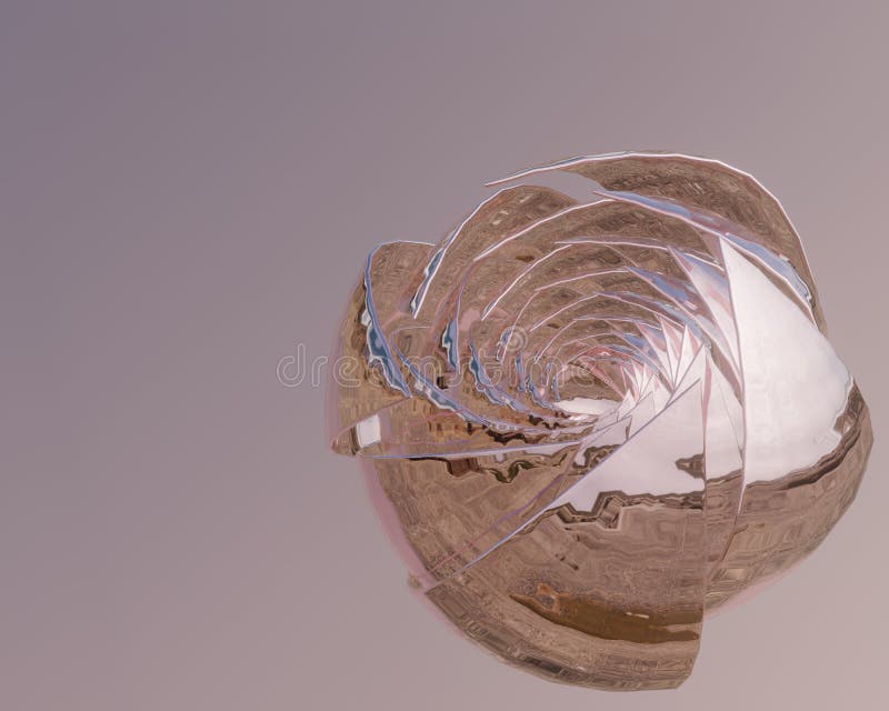 Silver flower, 3d stock illustration. Illustration of disk - 189691084