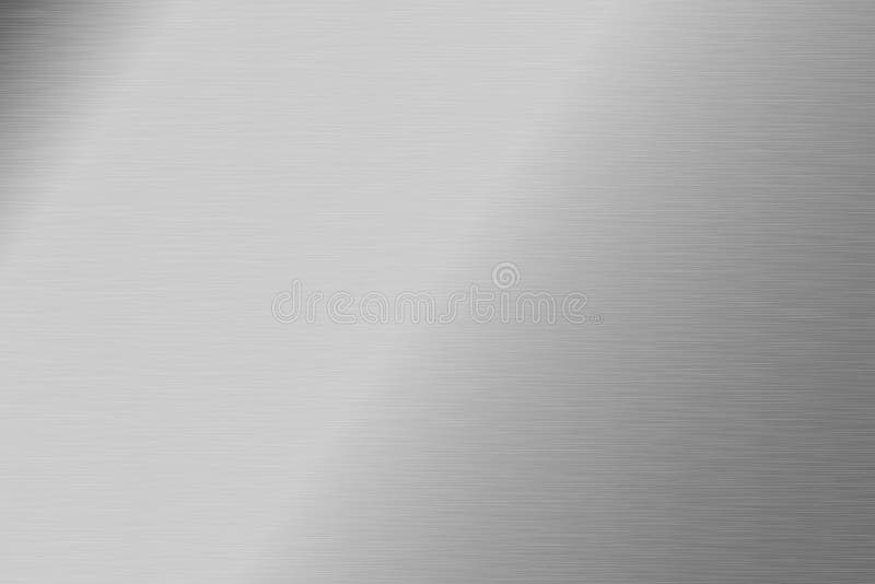 Silver Foil Background. Metal Textured Shiny Gradient. Stainless Glossy ...