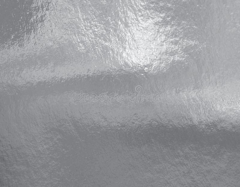 Silver Foil Texture Background with Highlights and Uneven Surface Stock ...