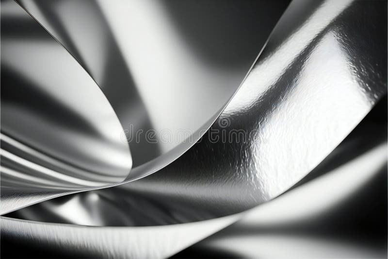 Silver Foil Texture, Highly Detailed Texture Surface, Abstract ...