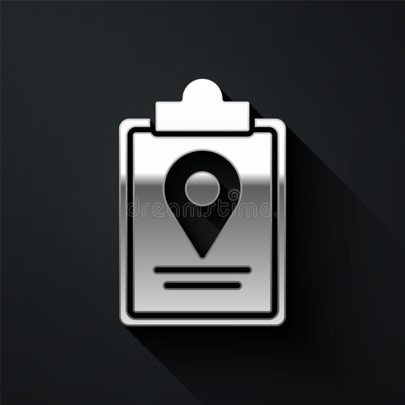 Silver Location Marker Icon Stock Illustrations – 3,187 Silver Location ...