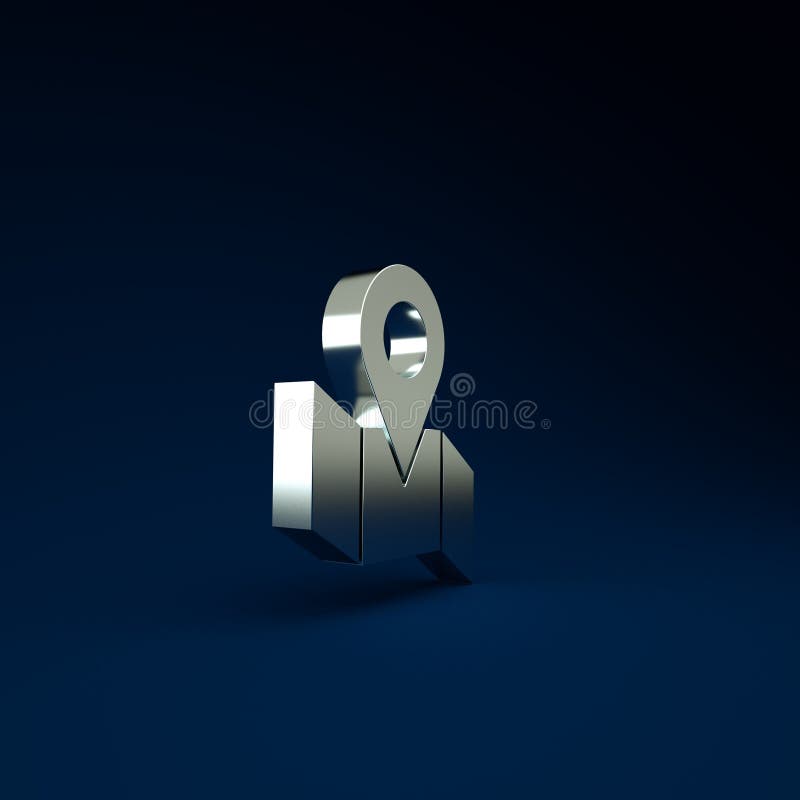 Silver Location Marker Icon Stock Illustrations – 3,187 Silver Location ...
