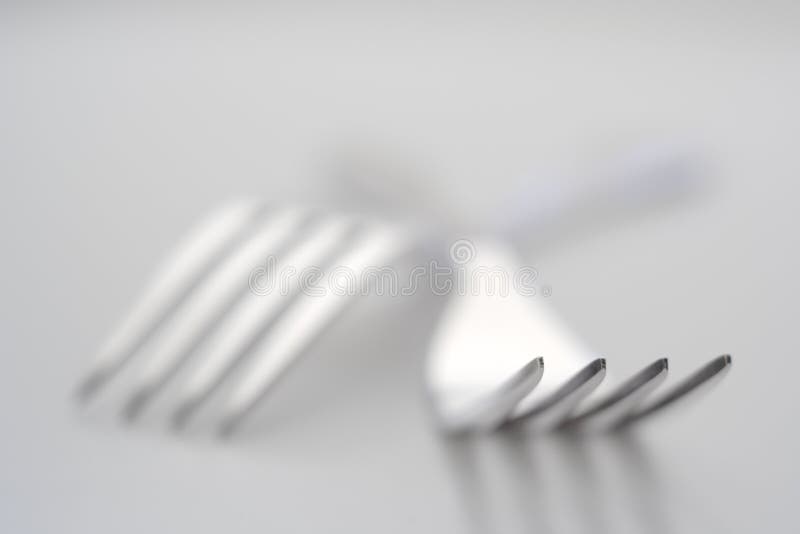 Silver forks stock photo. Image of blur, cutlery, utensil - 2693660