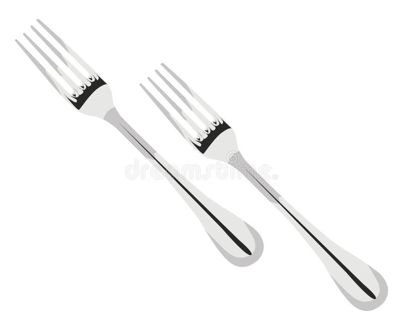 Silver Forks Stock Illustrations – 407 Silver Forks Stock Illustrations ...