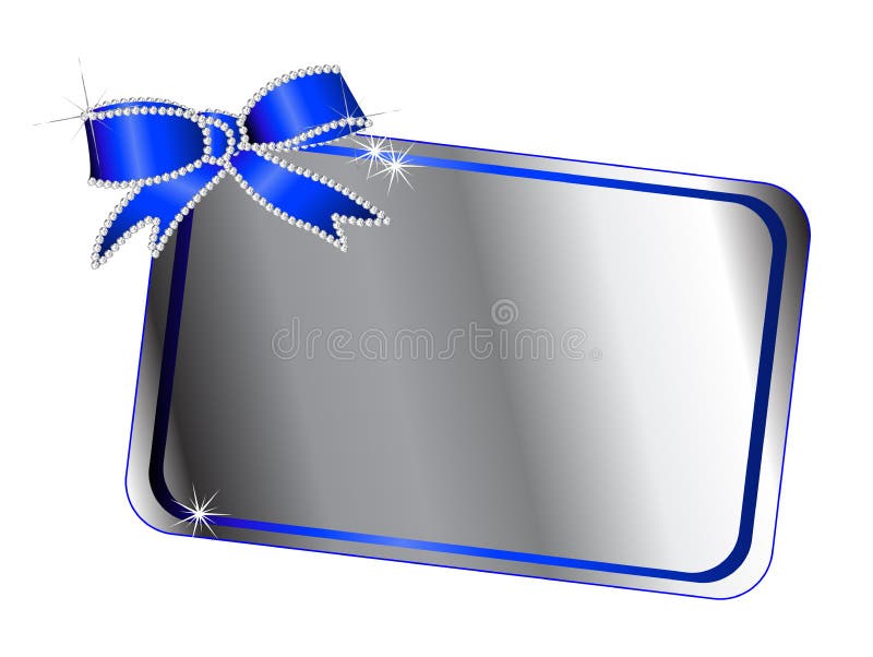 Silver frame stock vector. Illustration of symbol, jewelry - 22024152