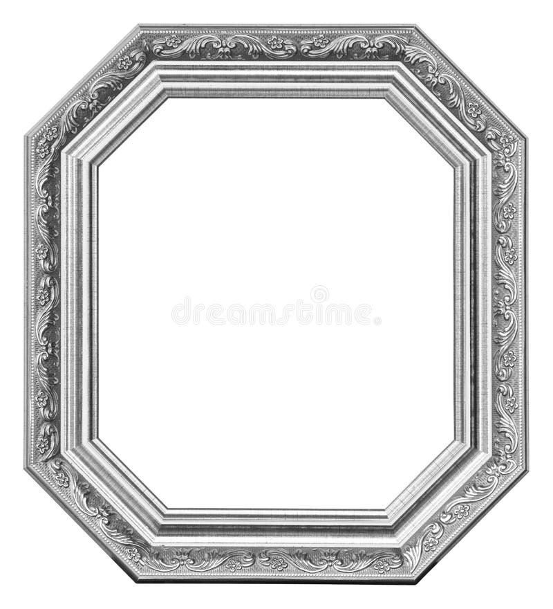 Silver frame stock photo. Image of ornate, deco, interior - 31862018