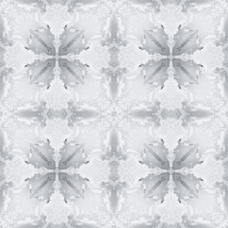 Silver Frost Winter Seamless Background Pattern Tile Stock Illustration ...