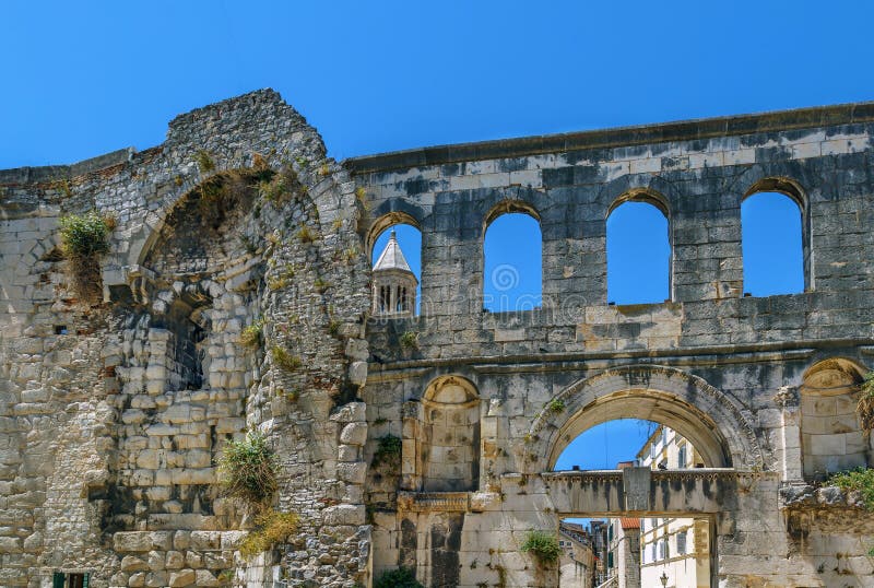 Silver Gate, Split, Croatia Stock Image - Image of heritage, entrance ...