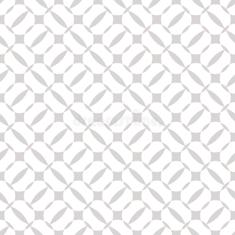 Silver Geometric Seamless Pattern. Vector Texture with Grid, Lattice ...