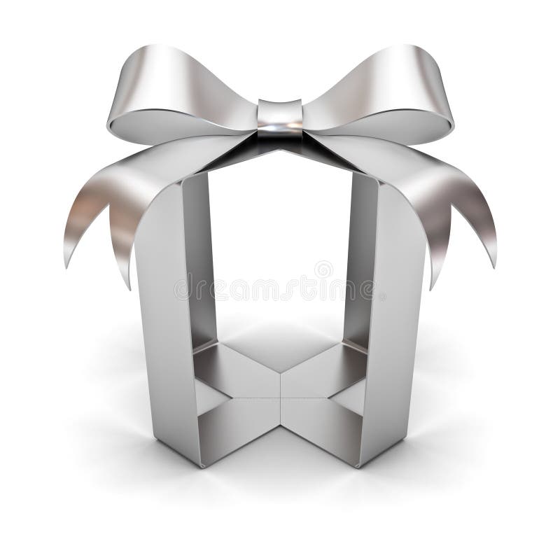 No Gift Concept Sign Icon Present Box Symbol Red Prohibition Sign Stop ...