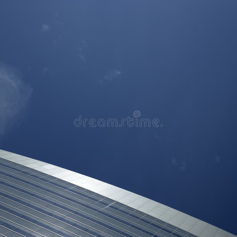 Silver and glass building stock image. Image of details - 36775449