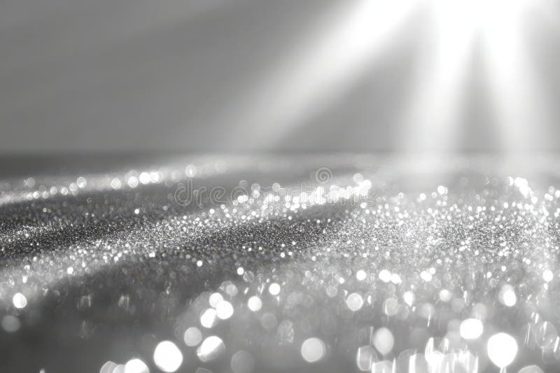 Silver Glitter Background stock illustration. Illustration of year ...