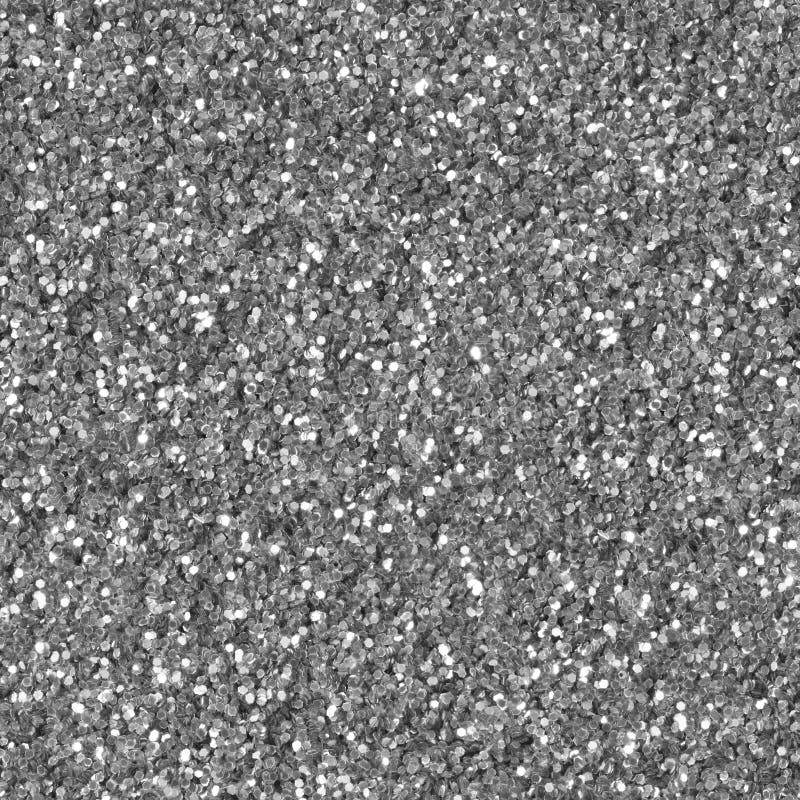 Silver Glitter Background. Seamless Square Texture, Tile Ready. Stock ...