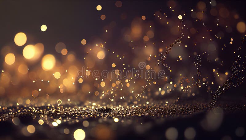 Silver Glitter Defocused Abstract Twinkly Lights Background Silver ...