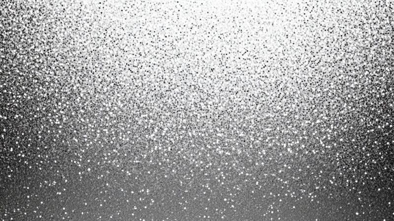Silver Glitter Gradient Background. AI Generated Stock Illustration ...