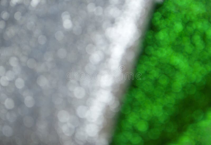 Defocused Silver Color Texture. Bokeh Effect with Blinking Details ...