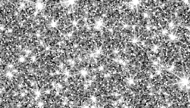 Silver Sparkles Clipart