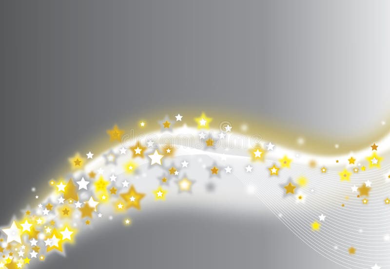 Gold Star Swoosh Stock Illustrations – 217 Gold Star Swoosh Stock ...