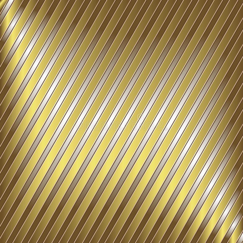 Silver and gold stripes stock vector. Illustration of diagonal - 7972765