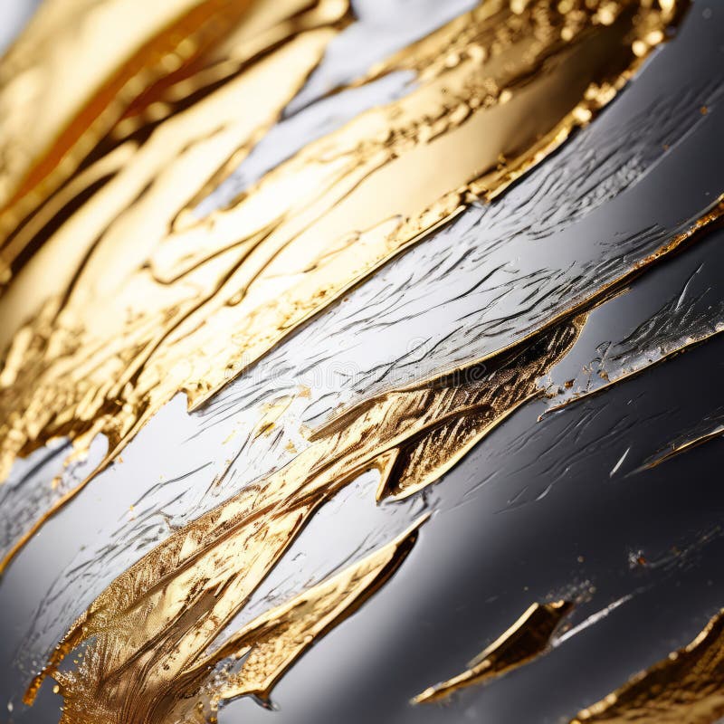 Silver Gold a Subtle and Shimmering Shade of Gold with Silvery Stock ...