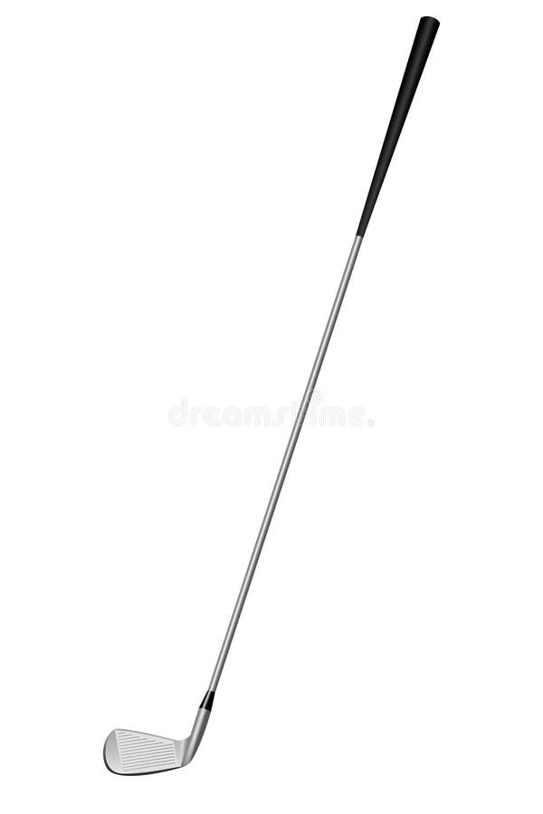 Silver Golf club stock vector. Illustration of training - 309276232