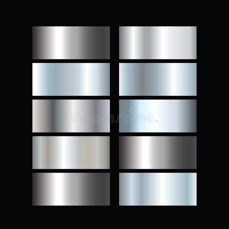 Free Vector Silver Or Platinum Gradients Set Vector Free, Silver Color ... Free Vector Silver Or Platinum Gradients Set Vector Free, Silver Color ...