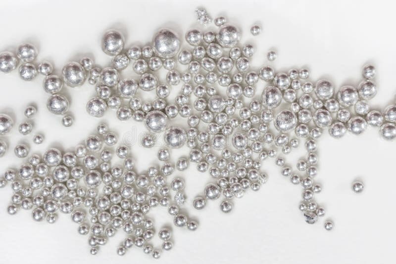 Silver Granules stock image. Image of granules, melting - 52011717