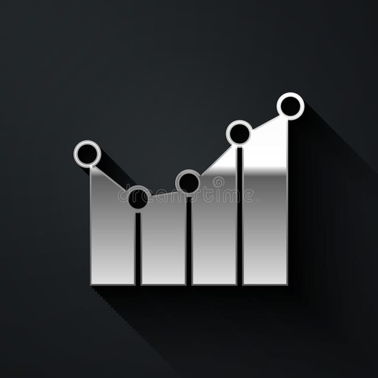 Silver Graph, Schedule, Chart, Diagram, Infographic, Pie Graph Icon ...
