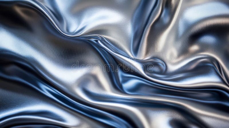 Silver Gray Fabric Draped Texture Background Stock Illustration ...