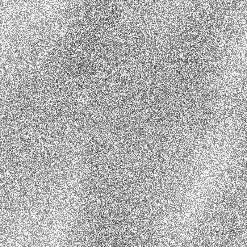 Seamless Silver Gray Glitter Texture Isolated on Golden Background ...