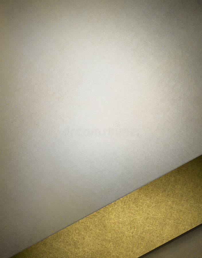 Silver Gray and Gold Background Cover Stock Illustration - Illustration ...