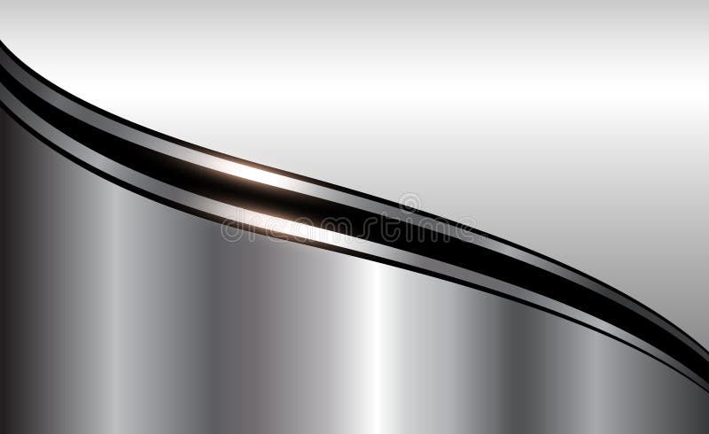 Silver Gray Metal Background with Silver Shiny Metallic Texture Stock ...