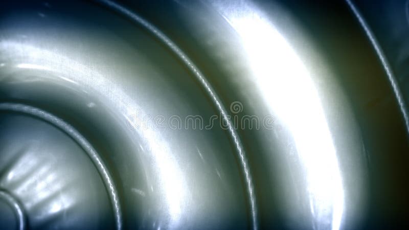 Silver Grey Metal Helix Looping Pattern Background - Abstract 3D ...