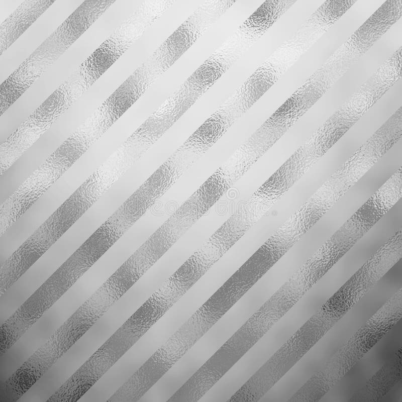 Silver Gray Metallic Grey Foil Diagonal Stripes Background Striped ...