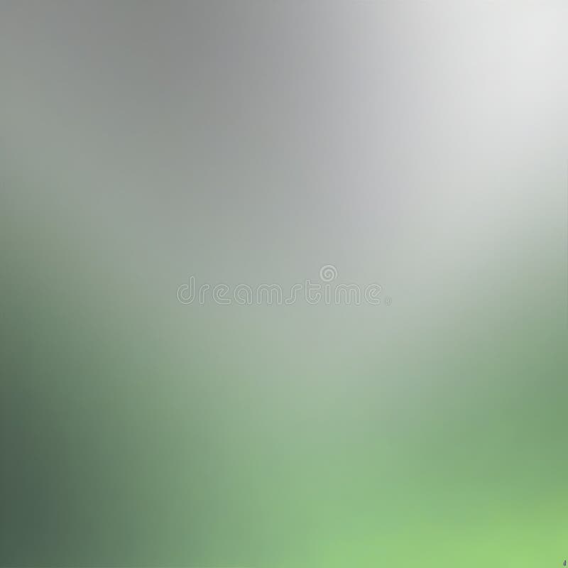 Silver and Green Gradient with Smooth Color Transitions. Stock ...