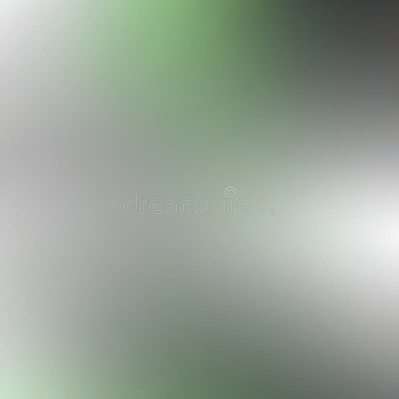 Silver and Green Gradient with Smooth Color Transitions. Stock ...