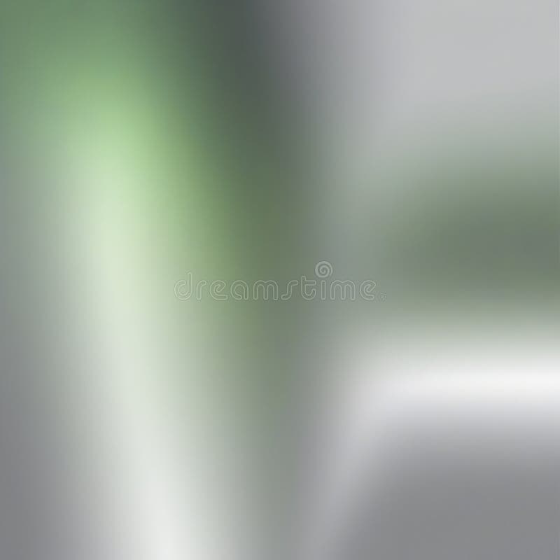 Silver and Green Gradient with Smooth Color Transitions. Stock ...