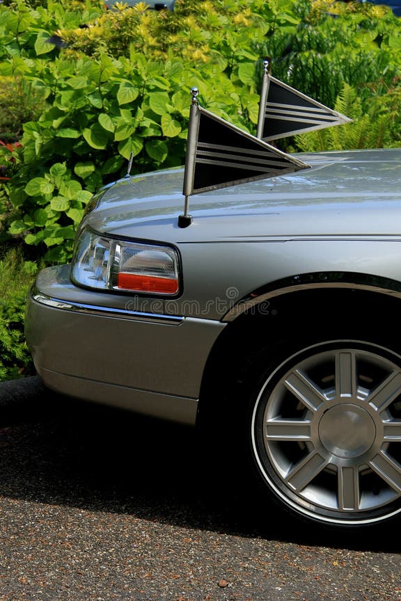 Silver grey hearse detail stock image. Image of graveyard - 53725591