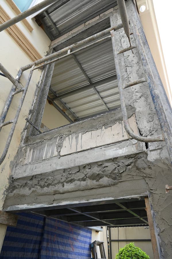 Silver Heat Insulation Roof for Construction Industry Stock Image ...