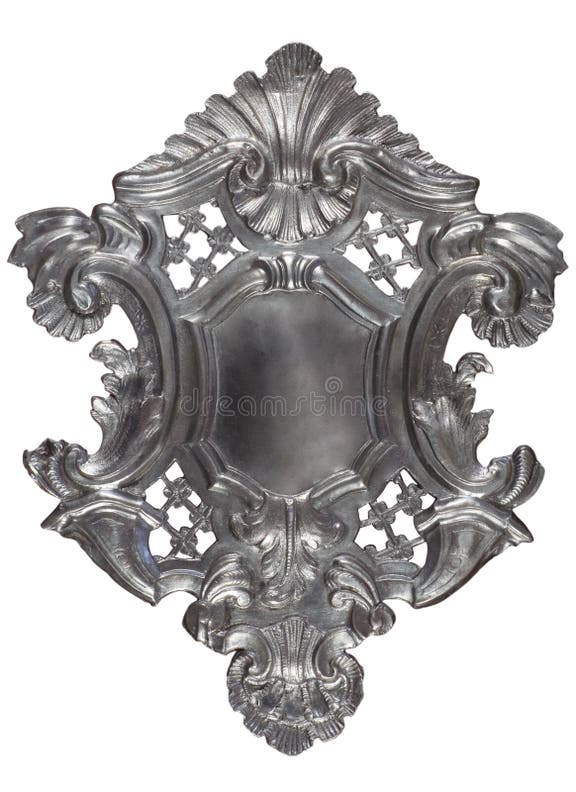 Silver heraldic shield stock photo. Image of historic - 3192226