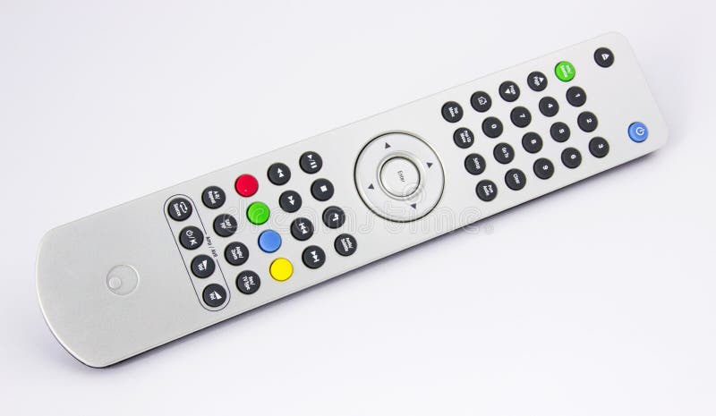 Silver High-end Remote Audio Video Controller Stock Photo - Image of ...