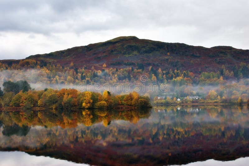 Grasmere from Silver Howe stock photo. Image of nature - 17363050